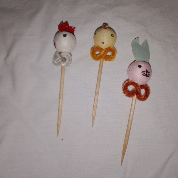 Unbranded | Holiday | Mcm Vintage Easter Cake Topper Cotton Spun Bunny ...